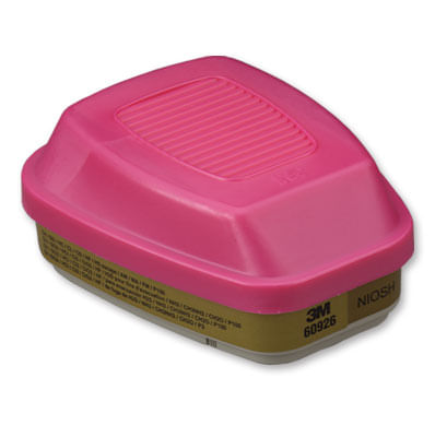 Filter Cartridge Mulit Gas 3M Vapour/P100 60926 2/pack - Whitebird