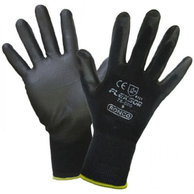 Gloves PU Palm Coated Nylon Flexsor Large 12pr bg