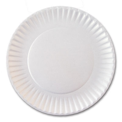 Plates White Paper 9" 1200/cs - Whitebird