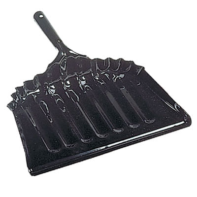 Dust Pan 12" Heavy Duty Metal - Whitebird