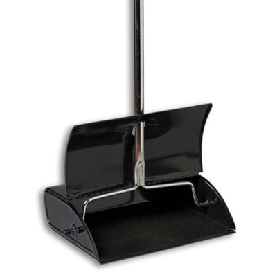 Lobby Dust Pan Metal with handle - Whitebird