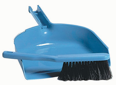 Clip On Dust Pan 16" Plastic - Whitebird