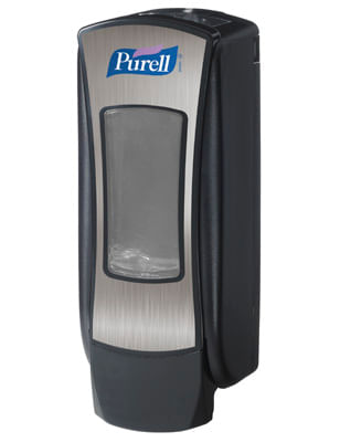 Purell Advanced Hand Sanitizer Manual Dispenser Chrome/Black 1250mL ADX ...