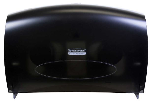 Bathroom Tissue Dispenser JRT Twin Black K.C 09551 - Whitebird