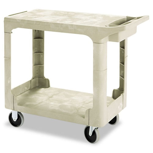 Rubbermaid Utility Cart Small 16x30" Beige - Whitebird
