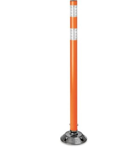 Delineator Post 48" with Base Orange - Whitebird