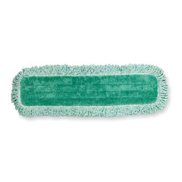 Microfibre Dust Mop Pad 24" Green with fringe - Whitebird