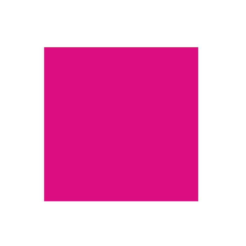 Label Square Blank 2x2" Fluorescent Pink 1000/rl 3" Core removeable ...