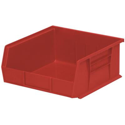 Bin Box Stackable 11 x 10-7/8 x 5" Red 6/cs - Whitebird