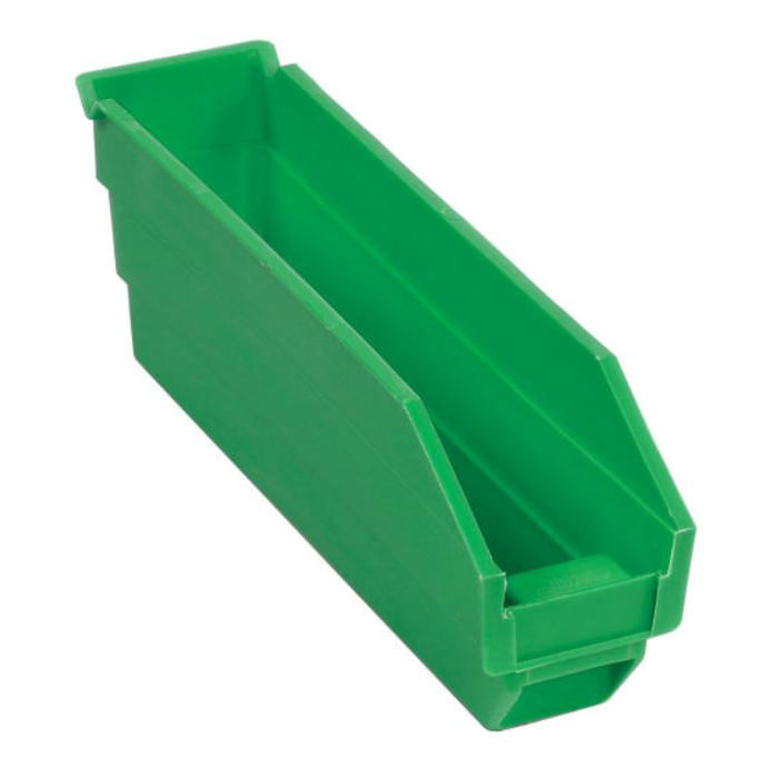 Shelf Bin Stackable Green 2-3/4 x 11-5/8 x 4" 24/cs - Whitebird