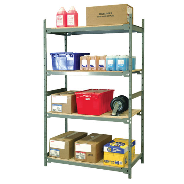 Racking Steel Frame 48x18x72" Grey Starter Unit Unassembled 1200lb ...