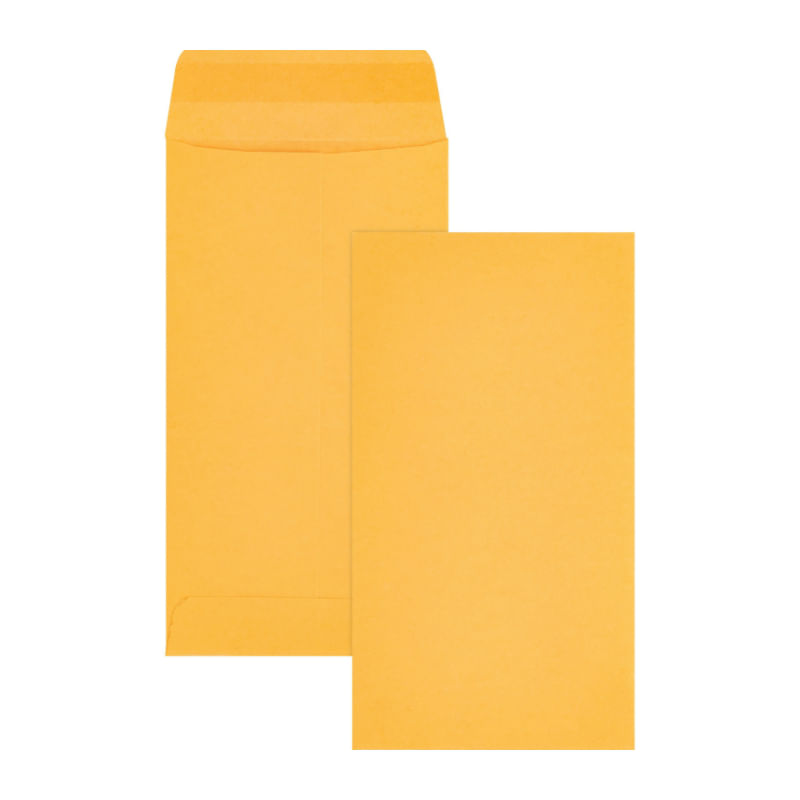 Envelope #6 Coin 3-1/2x6-1/2" Golden Kraft 500/bx - Whitebird