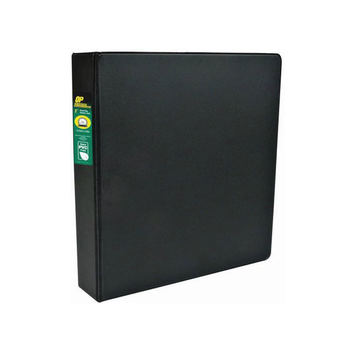 Binder O Ring 1" Black OP Brand - Whitebird