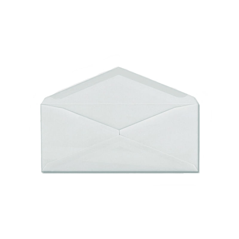 Envelope #10 Regular White 4-1/8"x 9-1/2" 500/bx - Whitebird