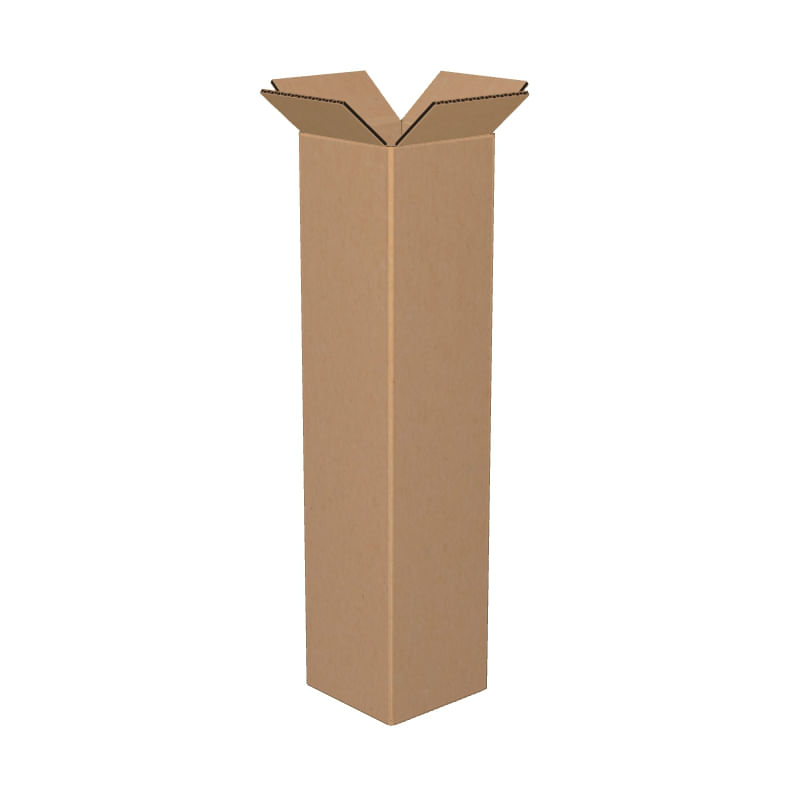 Box 4x4x18 32C Kraft 25/500 - Whitebird