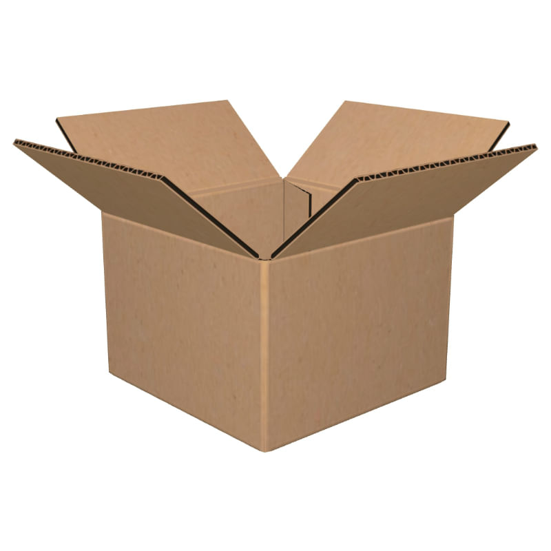 Box 6x6x4 32C Kraft 25/2000 - Whitebird