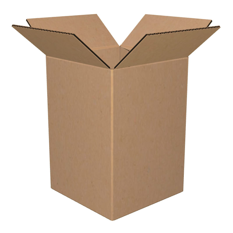 Box 7x7x10 32C Kraft 25/900 - Whitebird