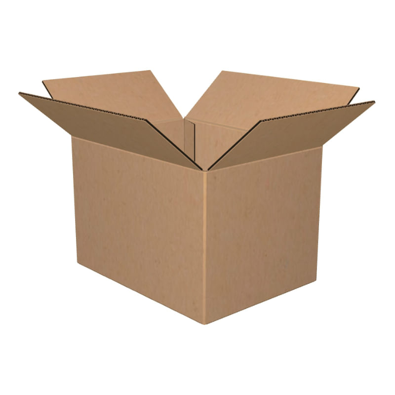 Box 12x9x8 32C Kraft 25/500 - Whitebird