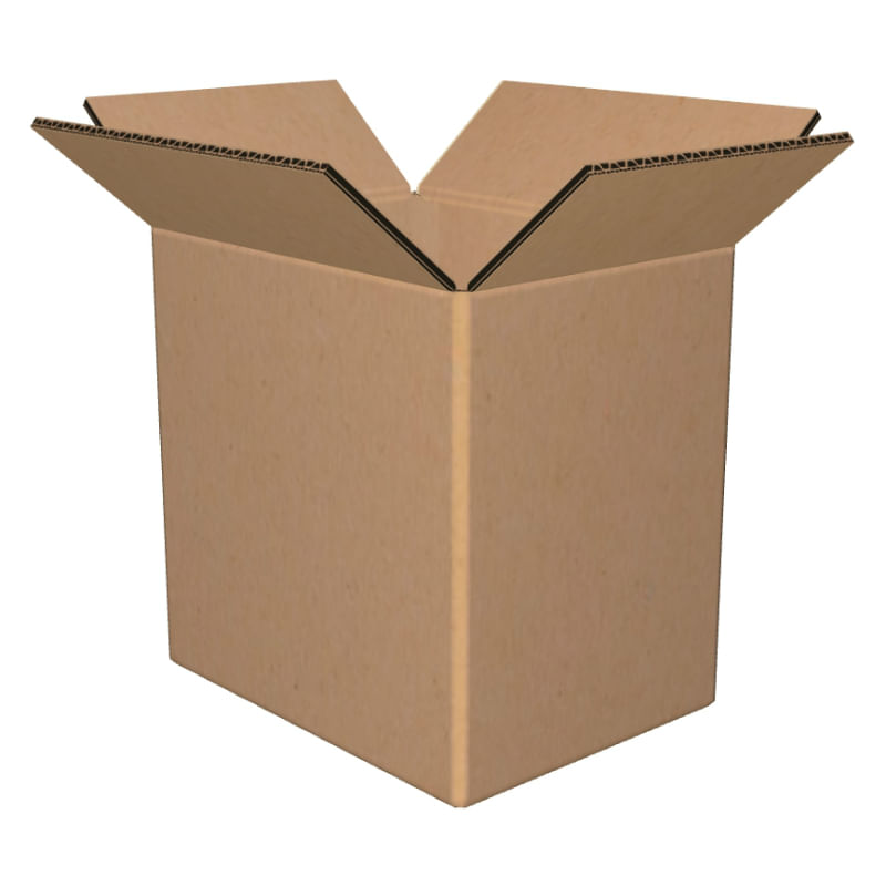 Box 12x9x12 42BC Kraft Double Wall 15/240 - Whitebird