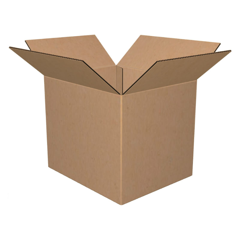 Box 12x10x10 32C Kraft 25/500 - Whitebird