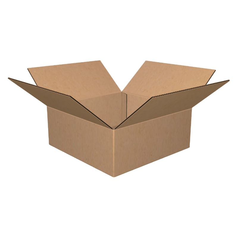 Box 13x13x5 32C Kraft 25/500 - Whitebird