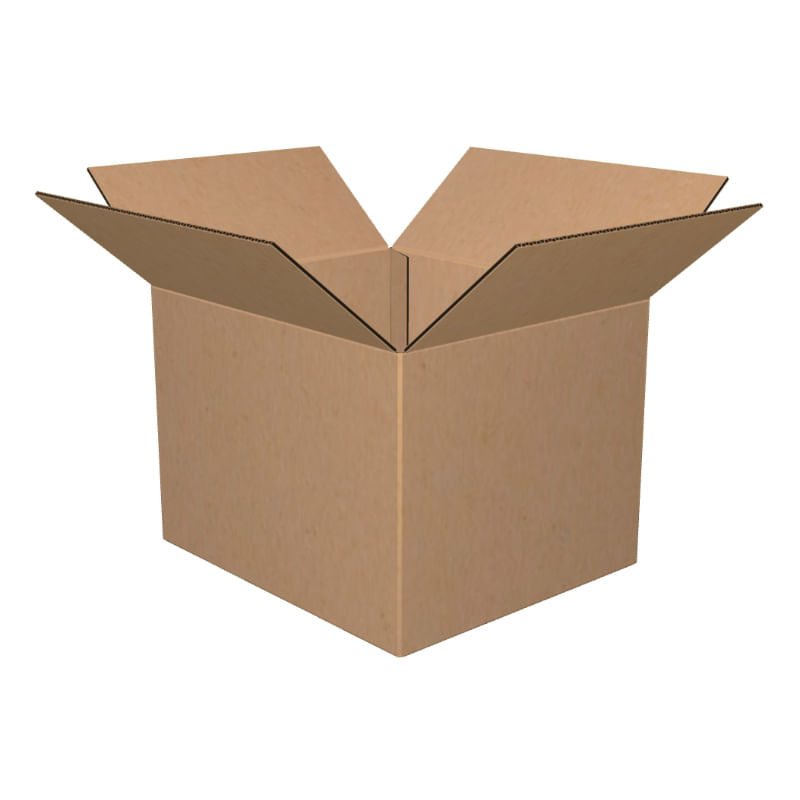 Box 14x12x10 32C Kraft 25/500 - Whitebird