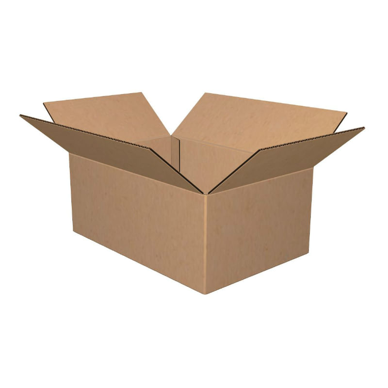 Box 15x10x6 32C Kraft 25/500 - Whitebird