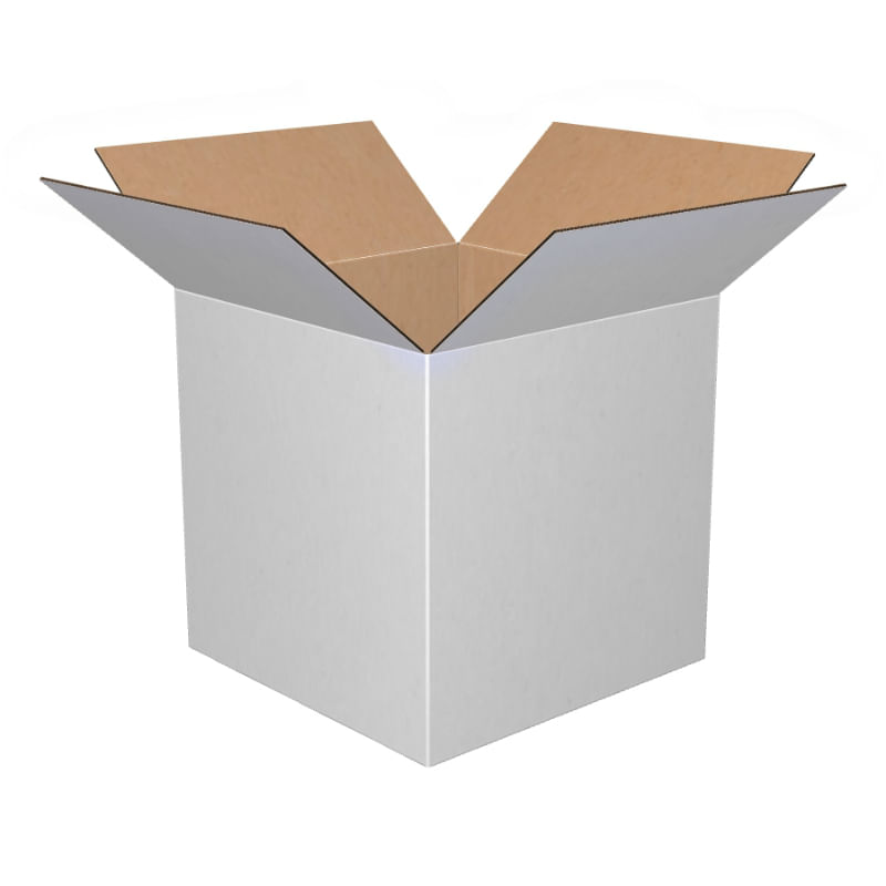 Box 16x16x16 32C White 25/125 - Whitebird