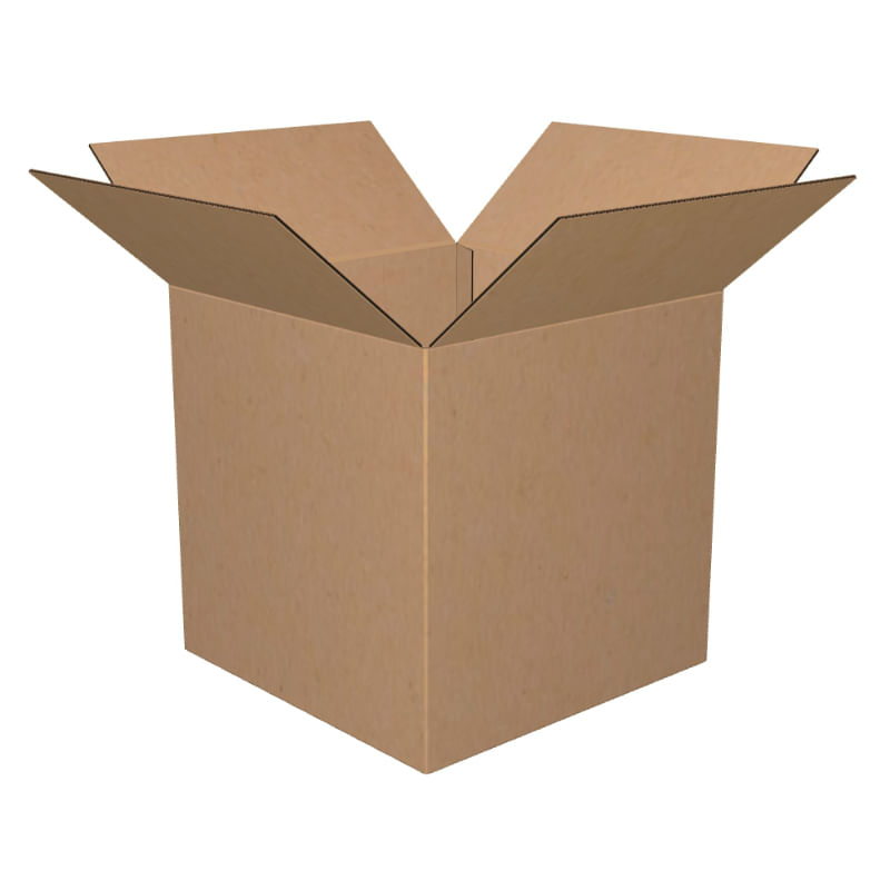 Box 16x16x16 44C Kraft 25/125 Heavy Duty - Whitebird