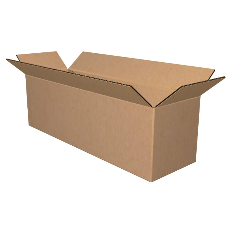 Box 20x6x6 32C Kraft 25/500 - Whitebird