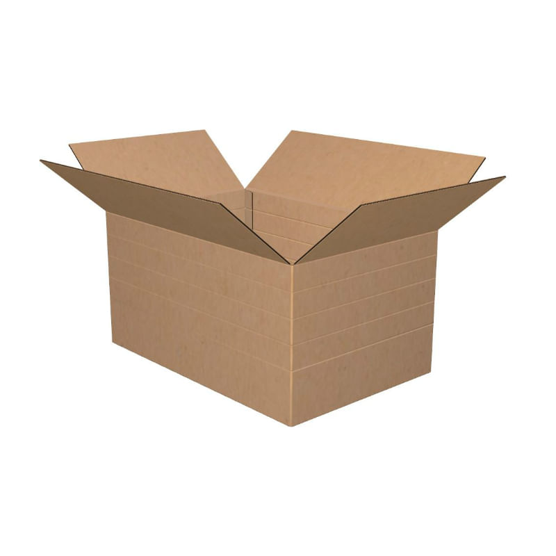 Box 24x16x12, 10, 8, 6 32C Kraft Multi Depth 25/125 - Whitebird