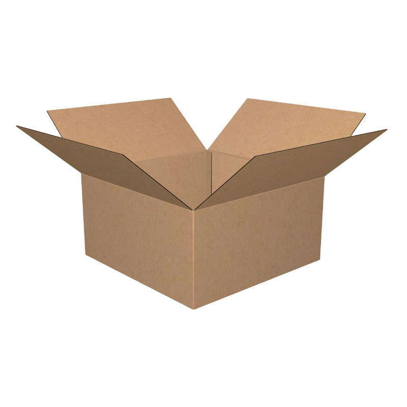 Box 24x24x12 32C Kraft 20/120 - Whitebird