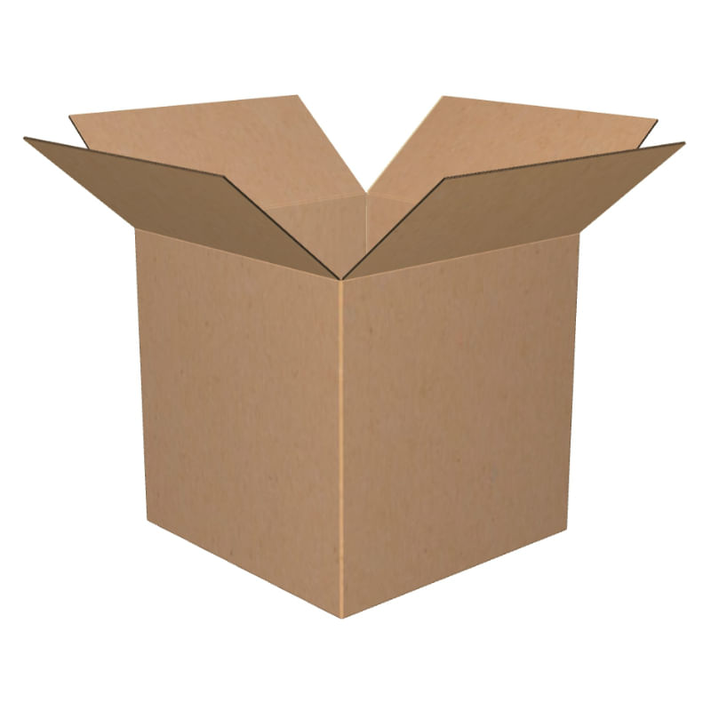 Box 36x36x36 48BC Double Wall Kraft 5/75 - Whitebird
