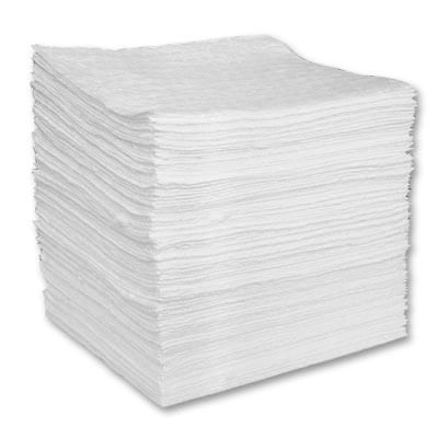 Oil Sorb Pads 15x18x3/16" Light Duty 200/bg - Whitebird
