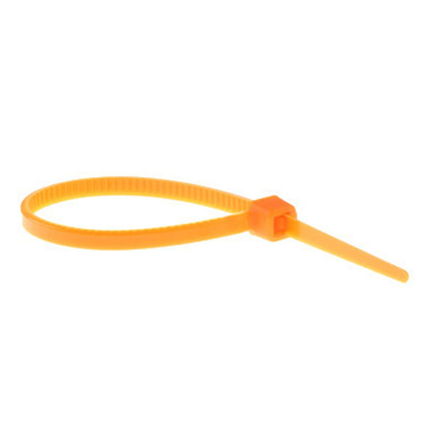 Cable Ties 5-3/4" Orange 40lb 1000/pkg - Whitebird