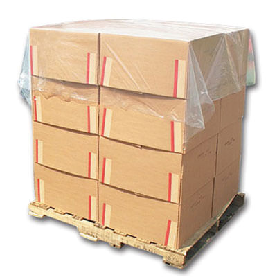 Poly Skid Cover 60x72" 1 Mil Clear, 3" Core 250/rl - Whitebird