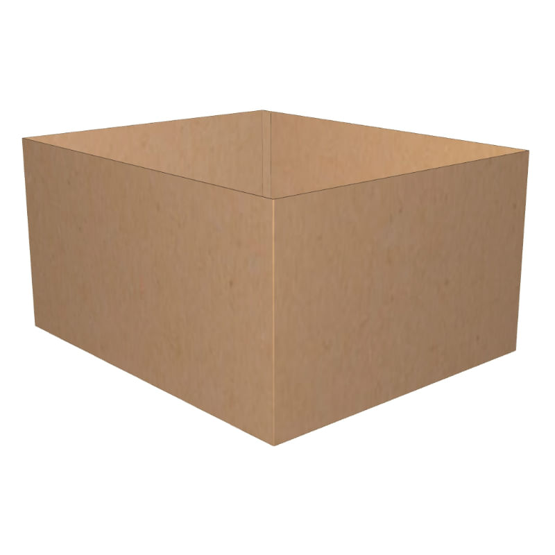 Box 48x40x25 32C Half Slotted 150/pallet - Whitebird