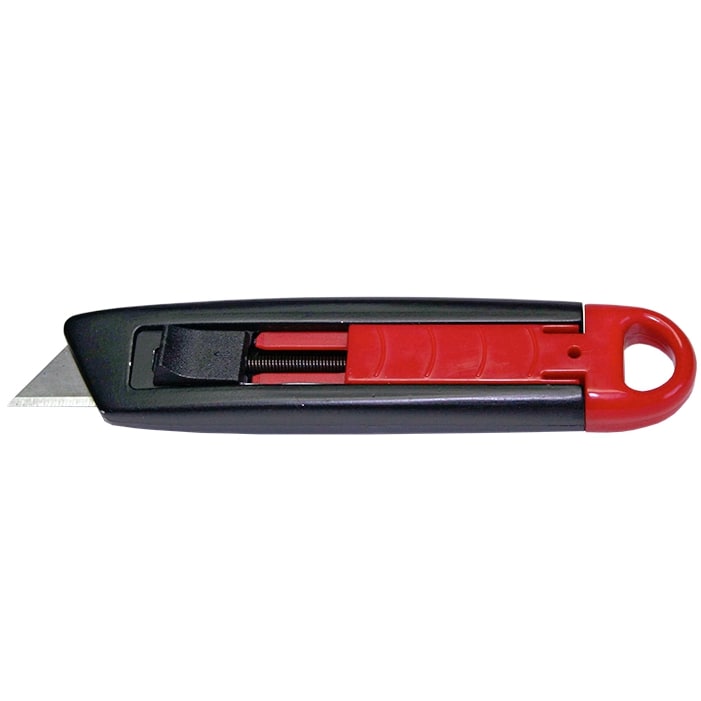 Safety Cutter Auto Retractable Metal - Whitebird