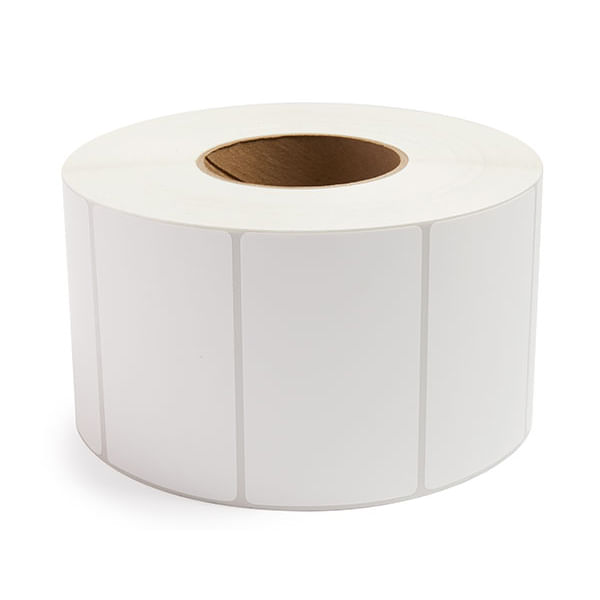 Labels Thermal Transfer 4x2-1/2" White 3" Core 4x2300/rl - Whitebird