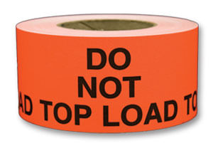 Labels Do Not Top Load 3x5" 500/rl Orange - Whitebird