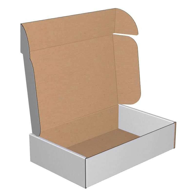 Mailers Corrugated Deluxe Literature 17-1/8x11-1/8x4 32B White 50/bndl ...