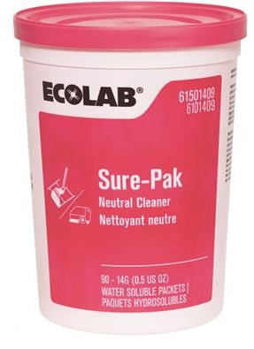 Airkem Sure Pak Neutral Floor Cleaner 2x90 packets/cs - Whitebird