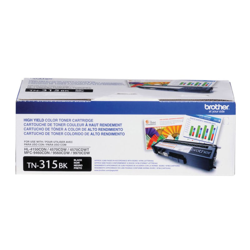 Laser Toner Brother TN315BK High Yield Black 6000 Pages - Whitebird