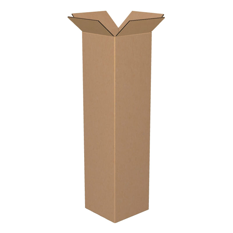 Box 6x6x24 32C Kraft 25/375 - Whitebird