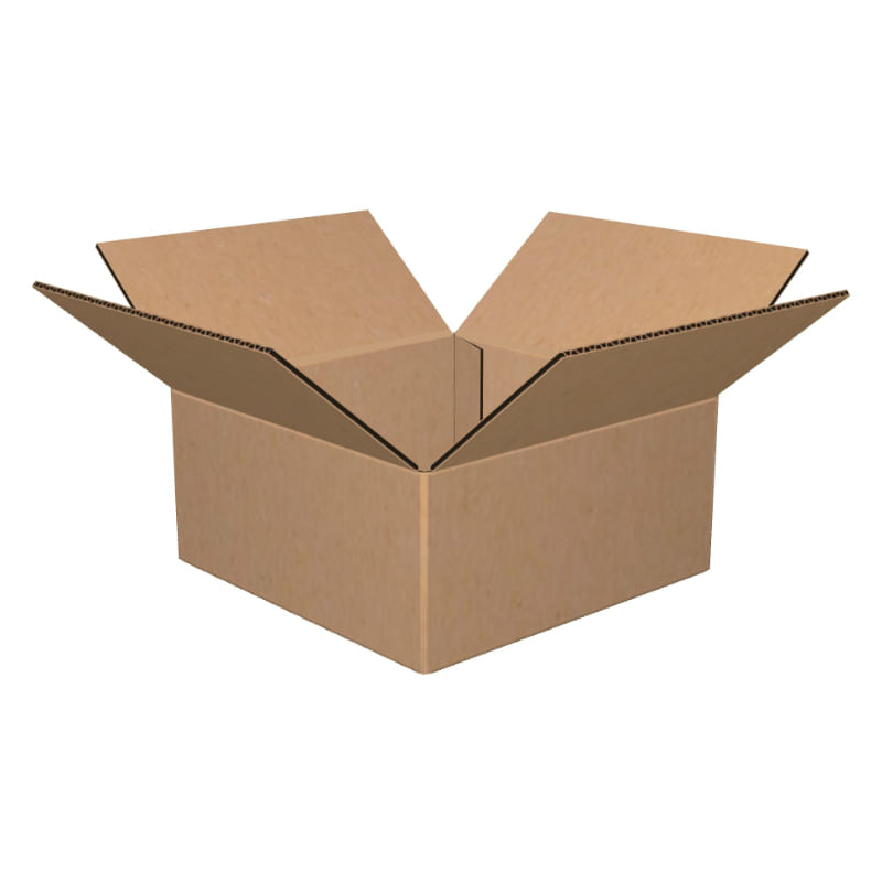 Box 9x9x4 32C Kraft 25/750 - Whitebird