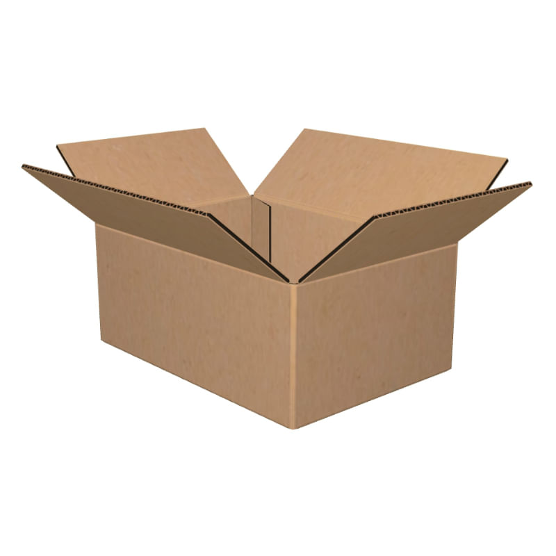 Box 10x7x4 32C Kraft 25/1000 - Whitebird