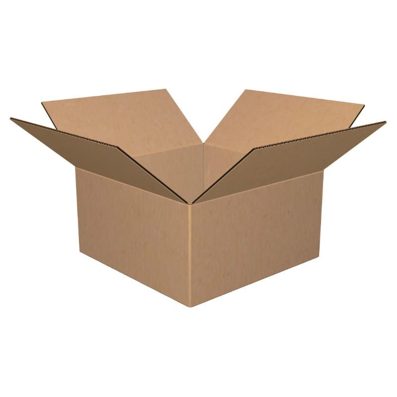 Box 12x12x6 44C Kraft 25/500 Heavy Duty - Whitebird