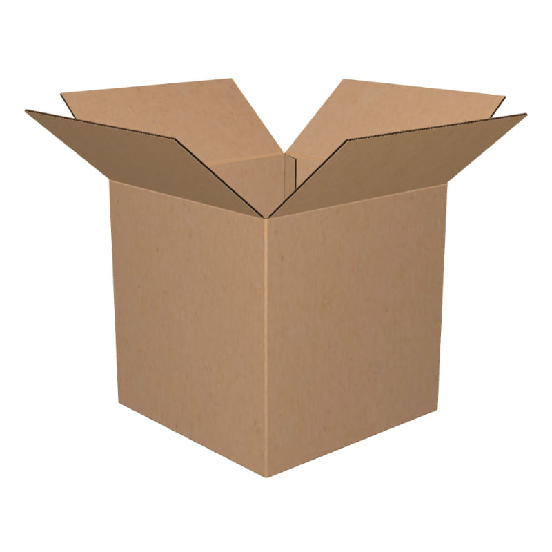 Box 14x14x14 32C Kraft 25/250 - Whitebird