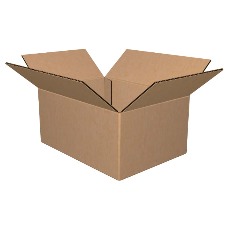 Box 11-1/2x8-1/2x4-3/4 32C Kraft RSC #009 25/750 extended glue tab ...