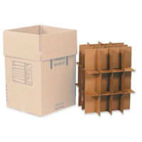 Box Dish Pack Partition Includes 3 Partitions + 2 Layer Pads - Whitebird